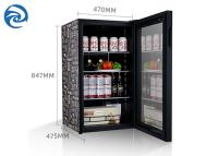 China 88L Single Door Office Home Mini Fridges , 220V Small Fridge Freezer for sale