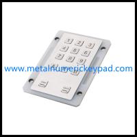 China 14 Key Metal Ss 304 Backlit Numpad Waterproof Silicone for sale
