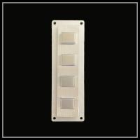 China 4 Key Function Bar Metal Numeric Keypad Stainless Steel 304 Side Key Keyboard for sale