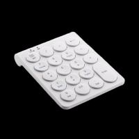 China Wireless Bluetooth Mini Numeric Keypad 15 Keys 160mAh Rechargeable for iPad Laptop for sale