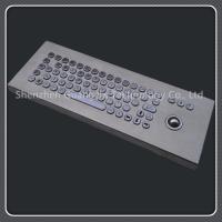 China 68 Keys Stainless Steel Anti Riot Keyboard IP65 Waterproof Dustproof 2.0mm Stroke for sale