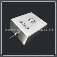 China IP68 Stainless Steel Industrial Keyboard with Trackball 25mm 38mm 50mm Anti Destruction for sale