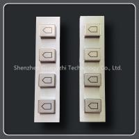 China Metal Function Keypad Anti Destructive Stainless Steel USB PS2 150x35mm for sale