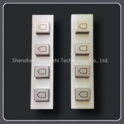 China Metal Function Keypad Anti Destructive Stainless Steel USB PS2 150x35mm for sale