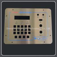 China Custom Stainless Steel 304 Metal Keypad Panel 300x260mm Corrosion Resistant Industrial Keyboard for sale