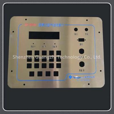 China Custom Stainless Steel 304 Metal Keypad Panel 300x260mm Corrosion Resistant Industrial Keyboard for sale