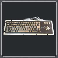 China Stainless Steel 68 Key Washable Metal Keyboard IP65 Waterproof for Kiosk ATM for sale