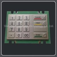 China IP65 Metal Numeric Keypad 16 Keys Vandal Proof Panel Mount for CNC Machine Tool 160x102mm for sale
