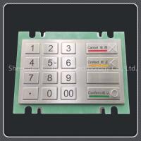 China Industrial 16 Key Stainless Steel Keyboard 4x4 Matrix USB IP67 Waterproof for sale