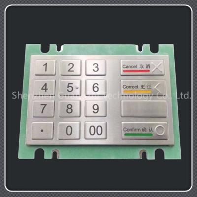 China Industrial 16 Key Stainless Steel Keyboard 4x4 Matrix USB IP67 Waterproof for sale