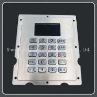 China 2*5 Pin Metal Numeric Keypad 20 Keys Type Anti Knock Damage Watertight for sale