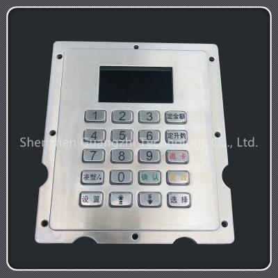 China 2*5 Pin Metal Numeric Keypad 20 Keys Type Anti Knock Damage Watertight for sale