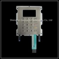 China 4x5 Matrix Stainless Steel Numeric Keypad 120x146mm for Fuel Dispenser for sale