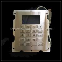 China Stainless Steel USB Numeric Keypad with Display 128x32 Dot Matrix for Gas Stations for sale