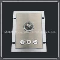 China Explosion Resistant Waterproof Trackball Mouse Stainless Steel 800dpi USB PS2 for sale