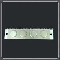 China Industrial Metal Function Keypad 4 Key Circular Stainless Steel IP65 for ATM Self Service Kiosk for sale