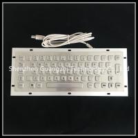 China Stainless Steel USB Keyboard IP65 Waterproof Weatherproof with Fn Keys 300x110mm for sale