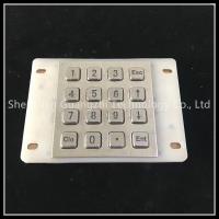 China IP67 Waterproof Stainless Steel USB Keypad 87.5x91.5mm with Backlight for sale