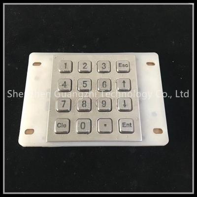 China IP67 Waterproof Stainless Steel USB Keypad 87.5x91.5mm with Backlight for sale
