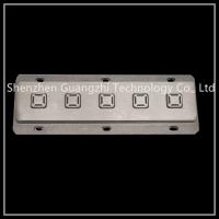 China Stainless Steel 5 Key Gaming Keyboard Luminous Side Key 2m USB for sale