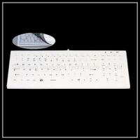 China Mini Design Silicone Rubber Keypad 385x140x15mm IP68 Waterproof Dustproof Industrial Keyboard for sale