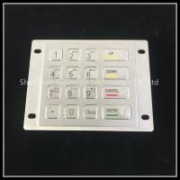 China Industrial Metal Numeric Keypad Waterproof With R232 Interface Ps2 Power Supply for sale