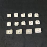 China Vandal Resistant Stainless Steel Keyboard 13.8x13.8mm for ATM Self Service Terminal for sale