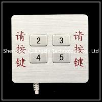 China 4 Keys Metal ATM Keyboard 90x80mm for Industrial Self-Service Terminal for sale
