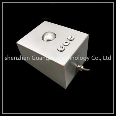 China Industrial Corrosion Proof Keyboard with Built-in 38.1mm Trackball 3 Keys for sale