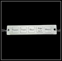 China Stainless Steel 5-Key ATM Function Keypad IP67 Waterproof Cable Interface 96x20mm for sale