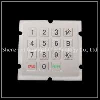 China Watertight Stainless Steel Numeric Keypad 80x90mm IP65 for Train Ticket Terminal for sale