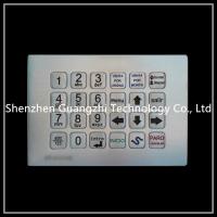 China Stainless Steel 24 Key Access Control Keypad USB Interface IP65 Vandal Proof Metal Numeric Keyboard for sale