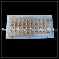 China Stainless Steel 40 Key Waterproof Parking System Keyboard IP65 IK09 Vandal Resistant for sale