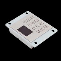 China 304 Stainless Steel IK07 Industrial Keyboard with Touchpad 100x91.5mm USB for sale