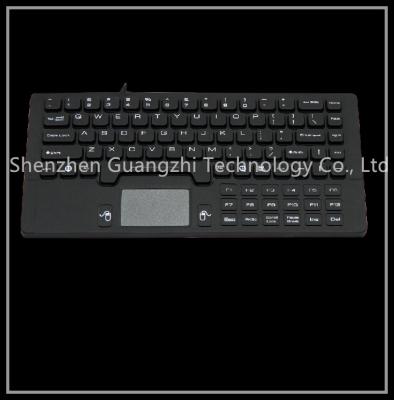 China Industrial Silicone Rubber Keypad with Touch Screen IP67 Waterproof Dustproof 220mm for sale
