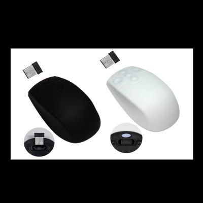 China Silicone Trackball Mouse Wireless 2.4G 1200 DPI Laser IP65 Waterproof for Office for sale