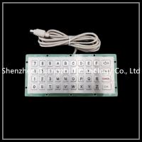 China 40 Keys Water Resistant Metal Numeric Keypad IP65 Rustproof USB Keyboard for Computer for sale