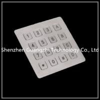 China Matrix Type Industrial Numeric Keypad IP65 Watertight 16 Key Access Control System for sale