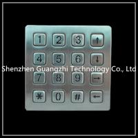 China Vandalism Proof Industrial Numeric Keypad , Stainless Steel Keyboard for sale