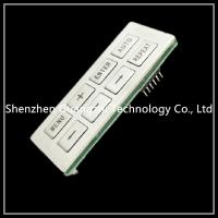China Customized Membrane Switch Keypad PET Embossing Silicone Rubber Keypad IP65 IK09 85x35mm for sale