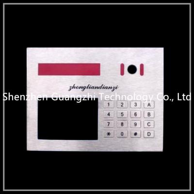 China Stainless Steel Gas Dispenser Keyboard IP65 Waterproof Dustproof 104 Keys USB for sale