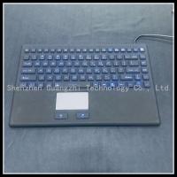 China 92 Key Backlit Silicone Rubber Keyboard with Touchpad USB 1.1 IP68 Waterproof for sale