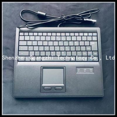 China IP67 USB 84 Key Industrial PC Keyboard with Touchpad ABS Plastic 260x210x14.5mm for sale