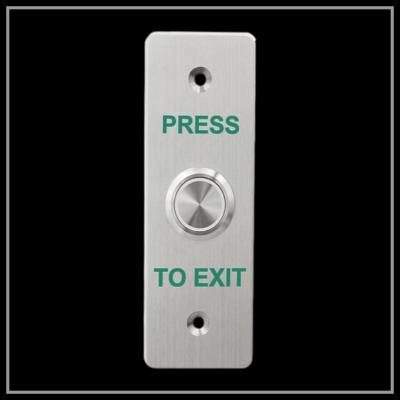 China Waterproof SUS304 Stainless Steel Door Switch 115x40mm DC12V NO/COM for sale