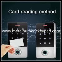 China 32 Bit ARM Access Control DC12V Backlit Numeric Keypad with Fingerprint 1000 Users for sale