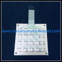 China IP65 4x4 Matrix Membrane Switch Keyboard 50VDC Light Touch Flexible Panel for sale