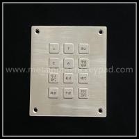 China 304 Stainless Steel USB Numeric Keypad IP65 Waterproof 102x121.5mm for sale