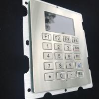 China Waterproof USB Numeric Keyboard Stainless Steel 20 Key For Oil Dispenser for sale