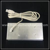 China Stainless Steel 21 Key 3x7 Matrix Industrial Numeric Keypad IP65 IK07 for sale