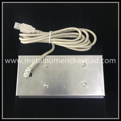 China Stainless Steel 21 Key 3x7 Matrix Industrial Numeric Keypad IP65 IK07 for sale